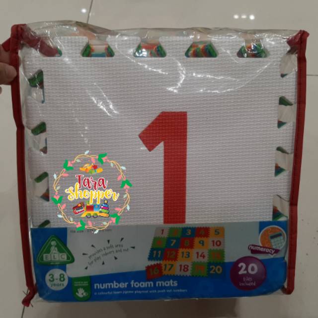 Jual ELC number / alphabet foam mats | Shopee Indonesia