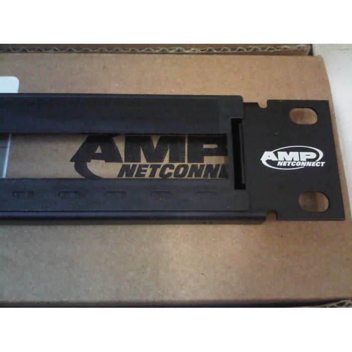 Jual AMP Patch Panel 24 port Cat6 ORI | Shopee Indonesia