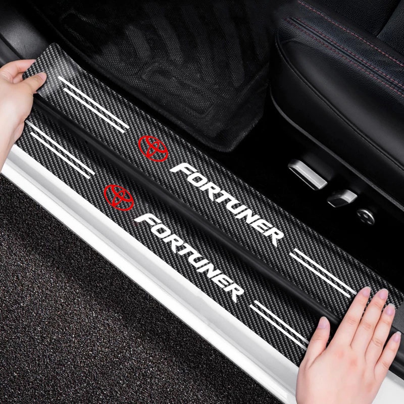 Jual Stiker Pelindung Bahan Carbon Fiber Anti Gores Untuk Mobil Toyota ...