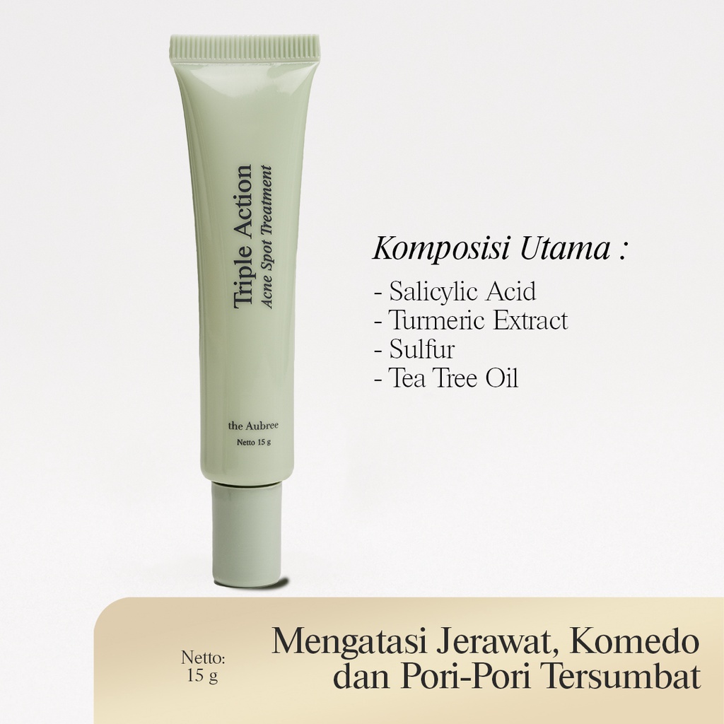 Jual Triple Action Acne Spot Treatment 15gr | Shopee Indonesia