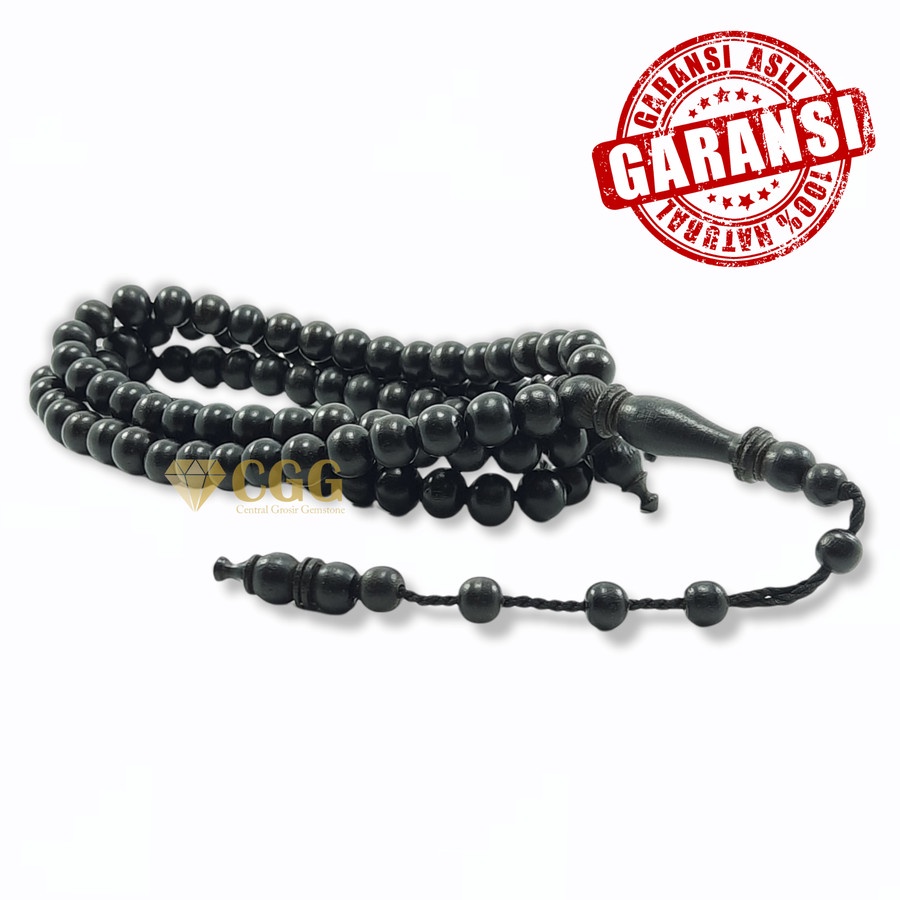 Jual Tasbih Kelor Hitam Asli Kayu Original | Shopee Indonesia