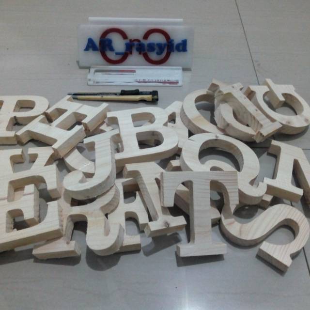 Jual HURUF KAYU T 10 CM | Shopee Indonesia