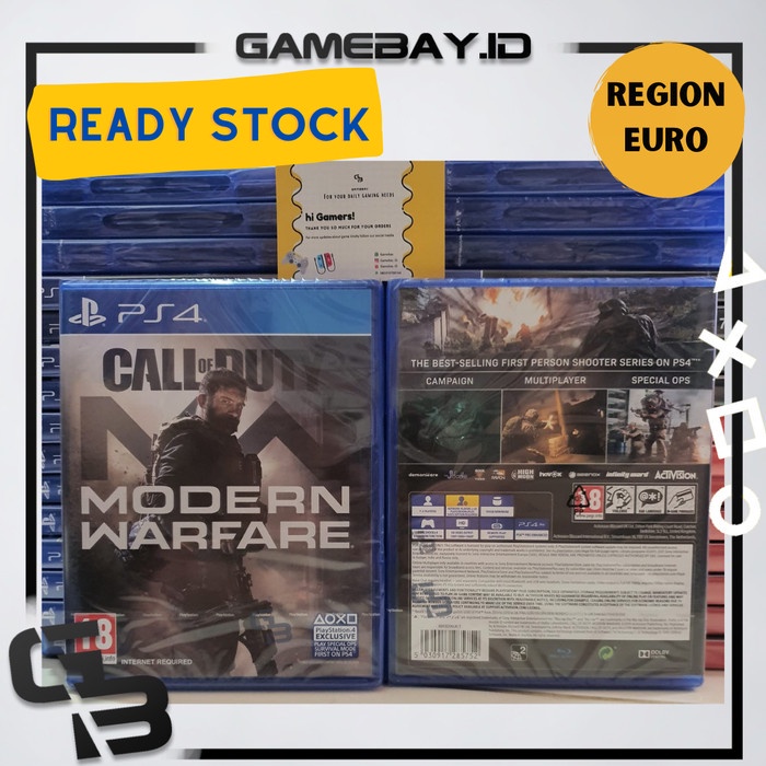 Jual PS4 Call Of Duty Modern Warfare COD Modern Warfare | Shopee Indonesia