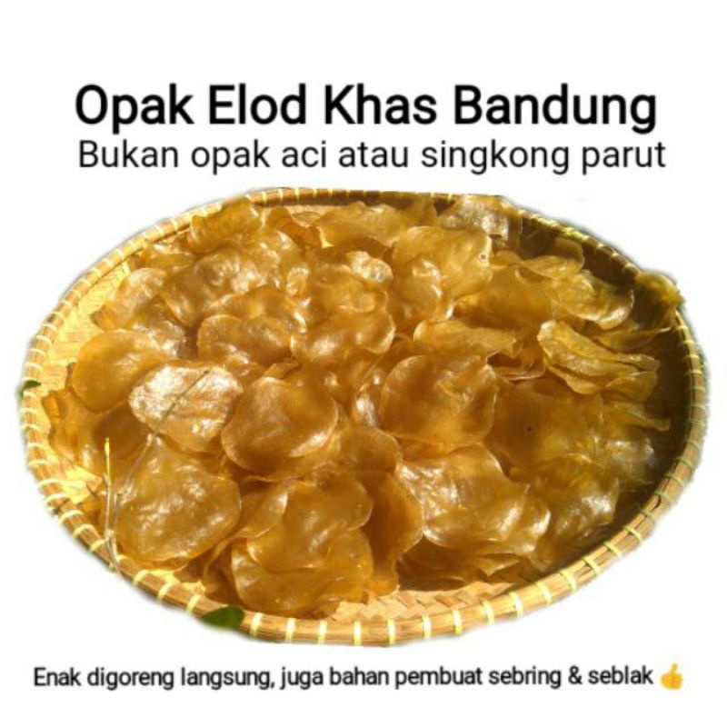 Jual OPAK ELOD MENTAH ISI 1KG KHAS BANDUNG (Elod Sebring dan Seblak ...