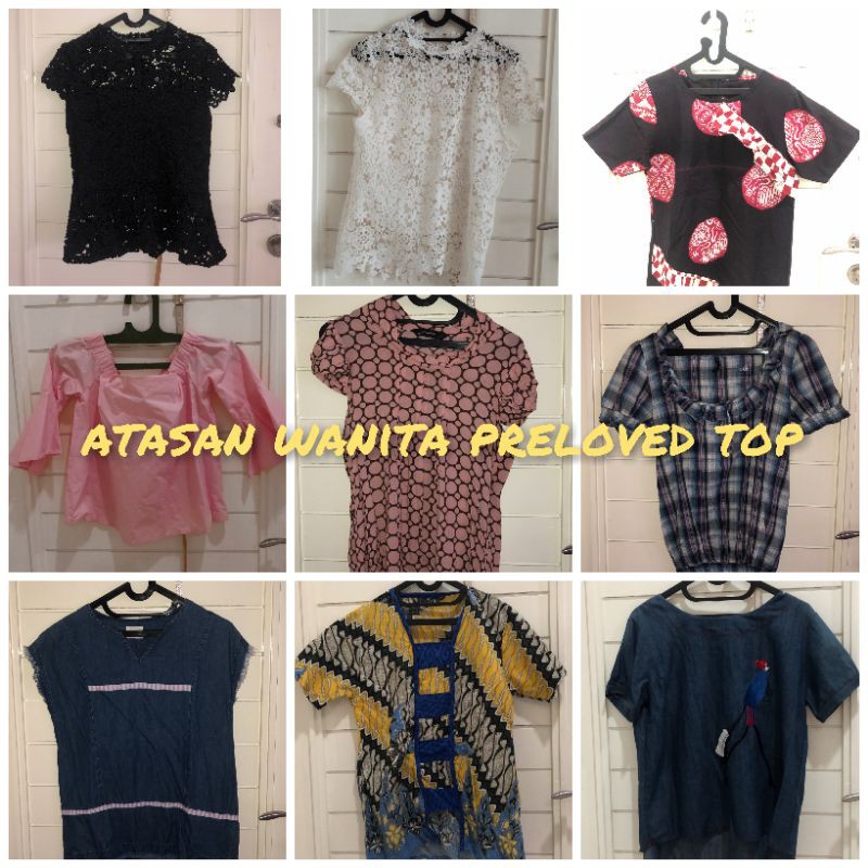 Jual Baju preloved wanita/ pakaian second bekas cewek | Shopee Indonesia