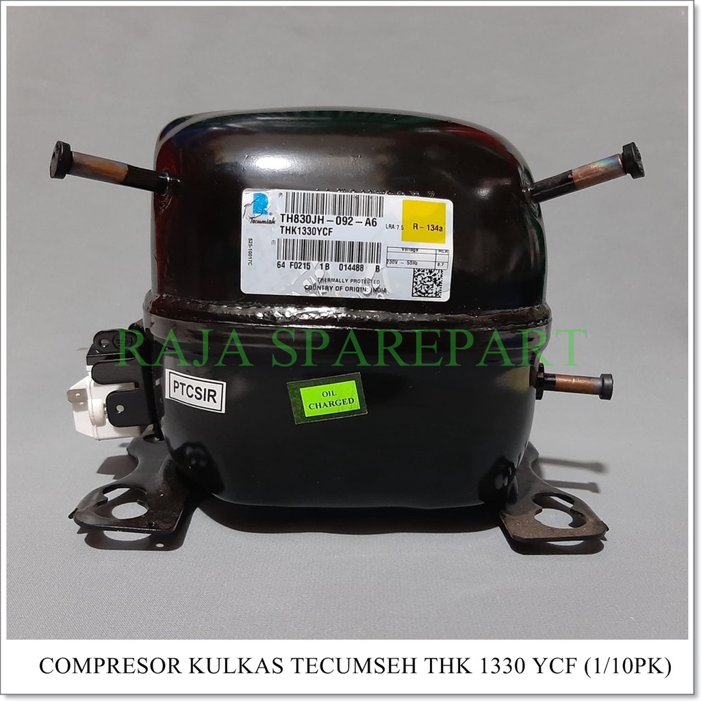 Jual THK1/10Y COMPRESSOR KULKAS TECUMSEH 1/10PK 1330YCF (HARGA SUDAH ...