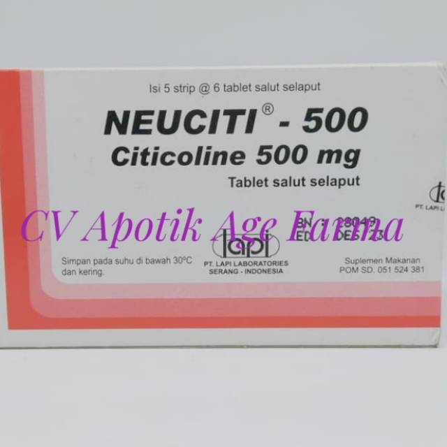 Jual Neuciti Tablet isi 30 (Lapi) | Shopee Indonesia
