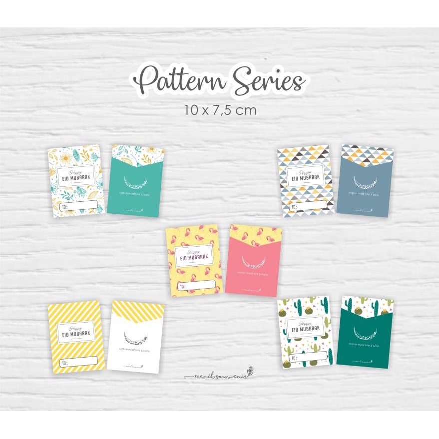 Jual Amplop Lebaran Pattern Series Kecil (10 pcs) | Shopee Indonesia