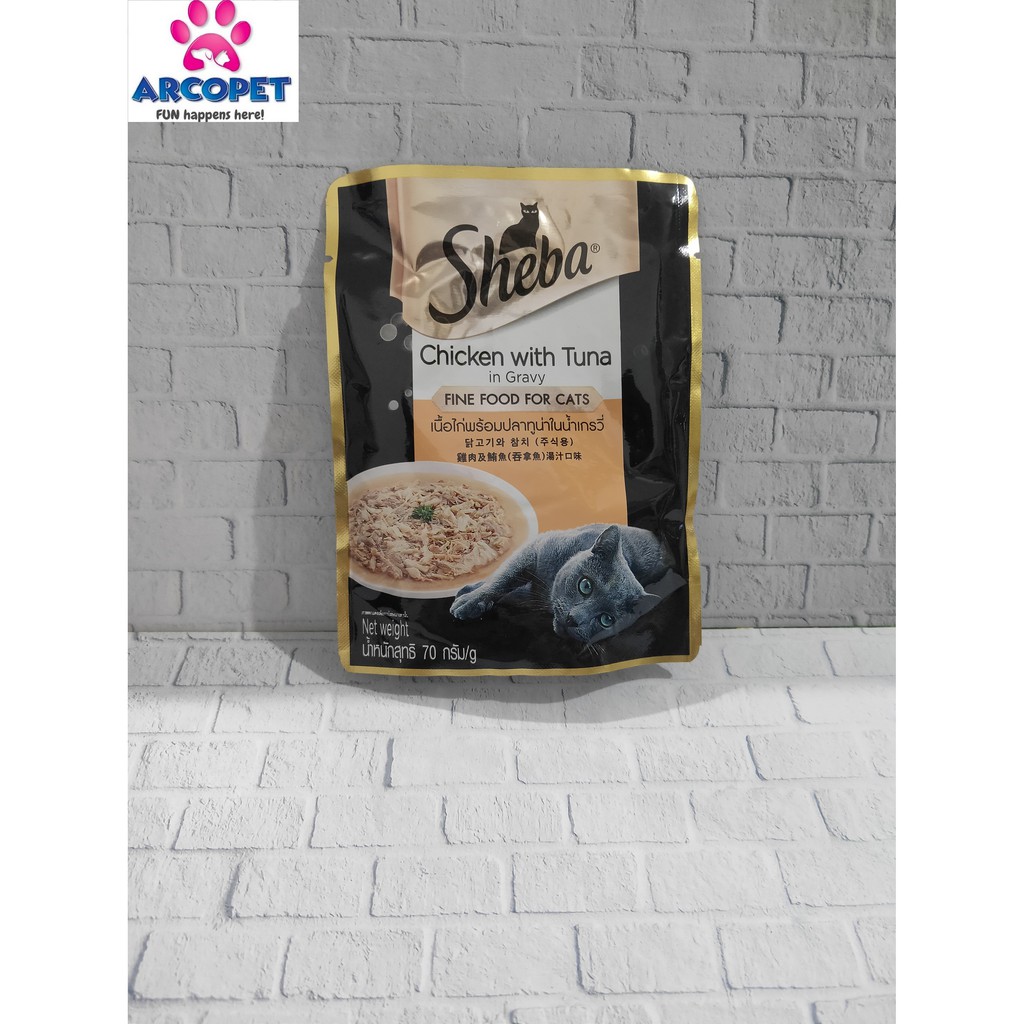 Jual Sheba Pouch All Varian 70 GR Makanan Kucing Basah | Shopee Indonesia