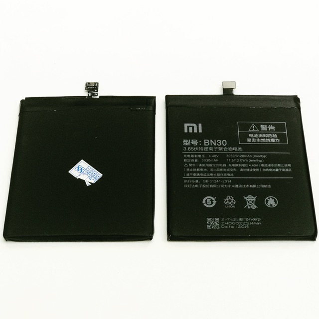 Jual BATERAI BATTERY BATRE XIAOMI REDMI 4A REDMI4A BN30 BN 30 | Shopee Indonesia