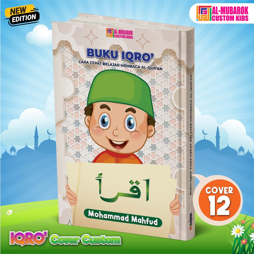 Jual BISA COD - Iqro Custom Nama Foto Iqro & Juz Amma Iqra Custom ...