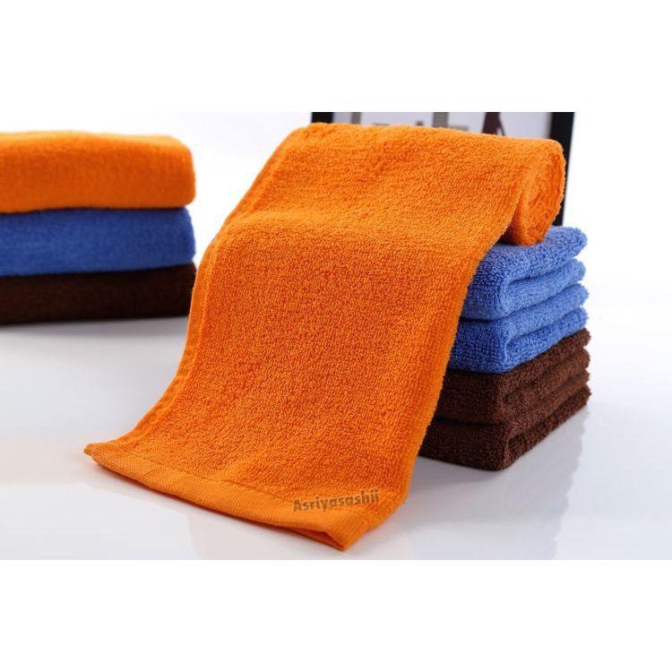 Jual Handuk Wajah Leher Muka 35x70 Asriyasashii Cotton 100% Tebal ...