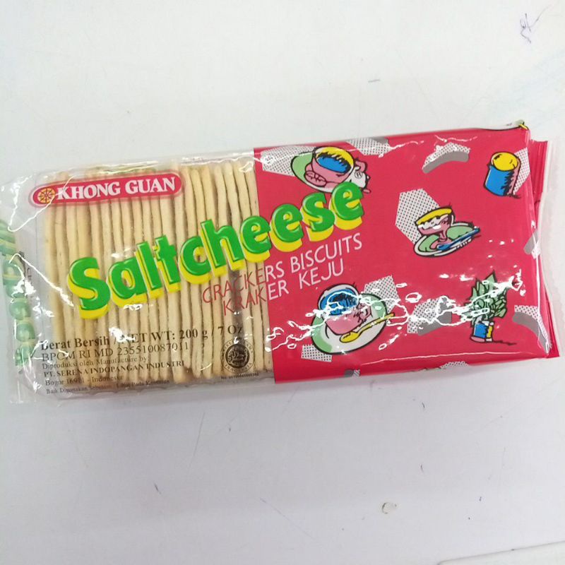 Jual Kraker Keju Khong Guan Saltcheese Crackers Keju 200 Gram | Shopee ... Jual Kraker Keju Khong Guan Saltcheese Crackers Keju 200 Gram | Shopee ...