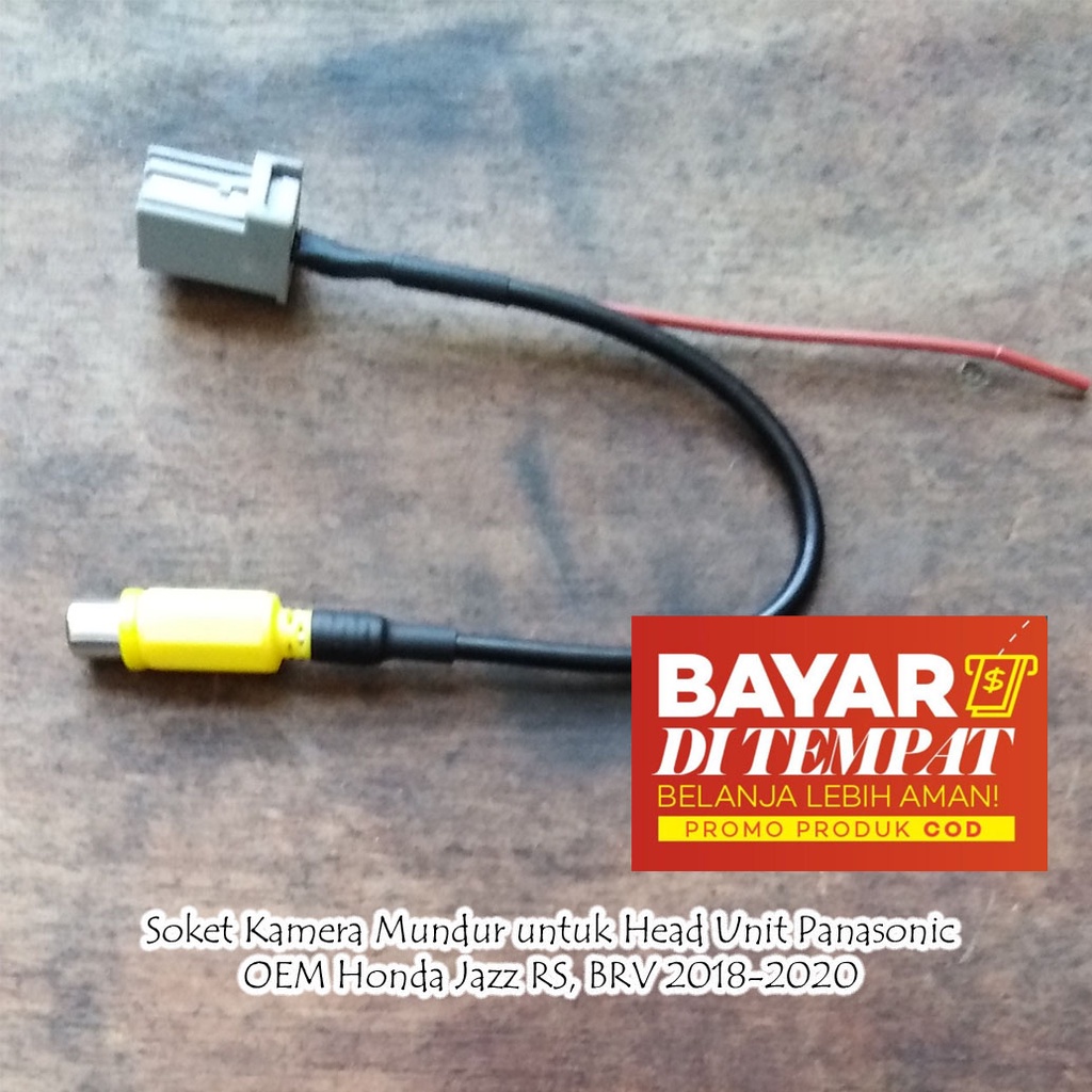 Jual Soket Kamera Parking 8 pin untuk Head Unit Panasonic 08A00-T7Y ...