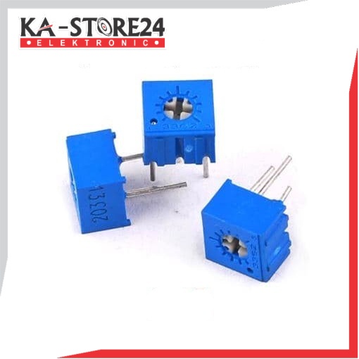 Jual Potensio Vr Single Turn 100r 200r 500r 1k 2k 5k 10k 20k 50k 100k ...