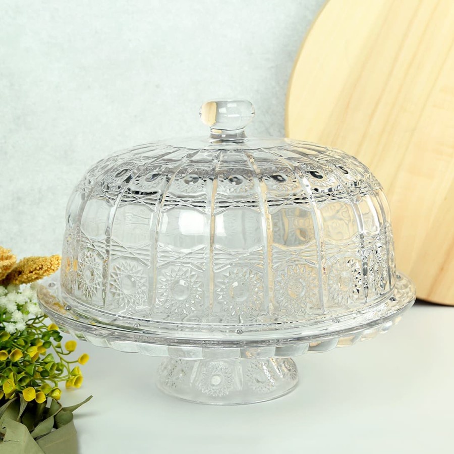 Jual Cake Stand/Tempat Kue Kaca Capodimonte - AB53 | Shopee Indonesia