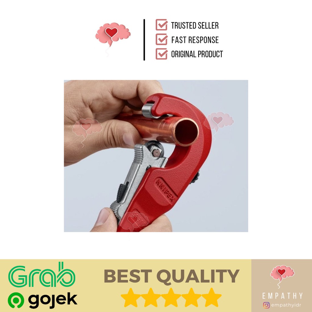 Jual Pipa Cutter Gunting Pipa 90 31 02 Knipex TubiX Pipe Cutters Max 28 ...