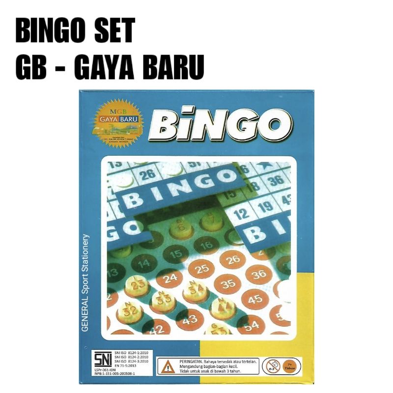 Jual Bingo Set - GB Gaya Baru | Shopee Indonesia