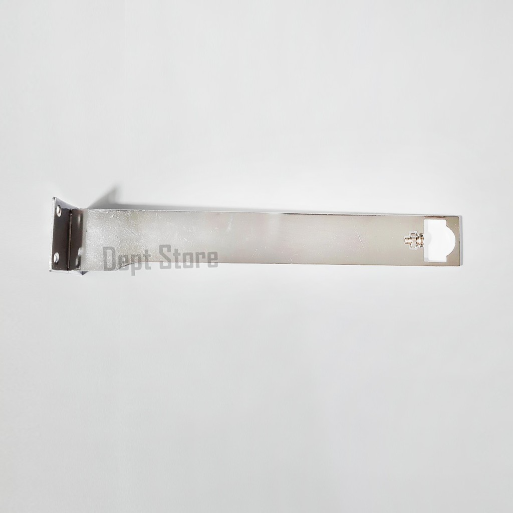 Jual Bracket TEMBOK Multifungsi 30 cm Chrome - K185 - Pipa Kotak Bulat ...