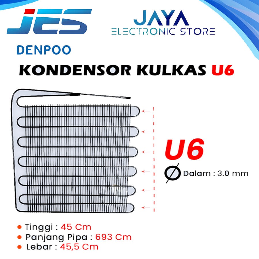 Jual KONDENSOR KULKAS - CONDENSOR 6U | Shopee Indonesia