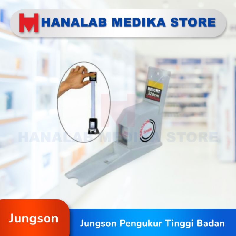 Jual JUNGSON Staturmeter 220CM Model JS 04-SM / Microtoise / Alat Ukur ...