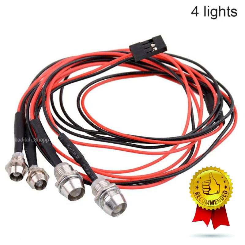 Jual Lampu LED RC Drift Car 1:10 On-Road 5mm dan 3mm | Shopee Indonesia