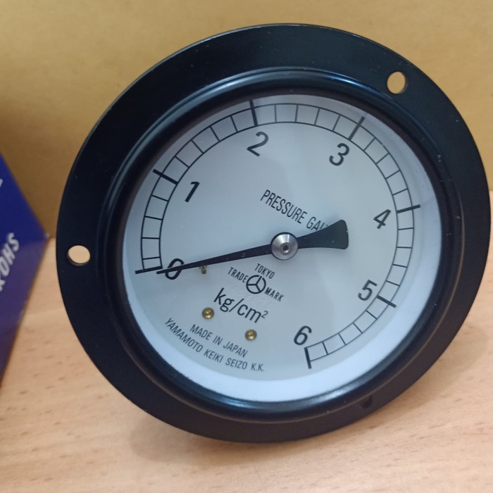 Jual pressure gauge YAMAMOTO 3" inchi range -6kg drat : 3/8"in model payung | Shopee Indonesia