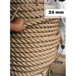 Jual Tali Tambang Besar 22mm 24mm Tampar Manila Goni Kapal Dadung Rami ...