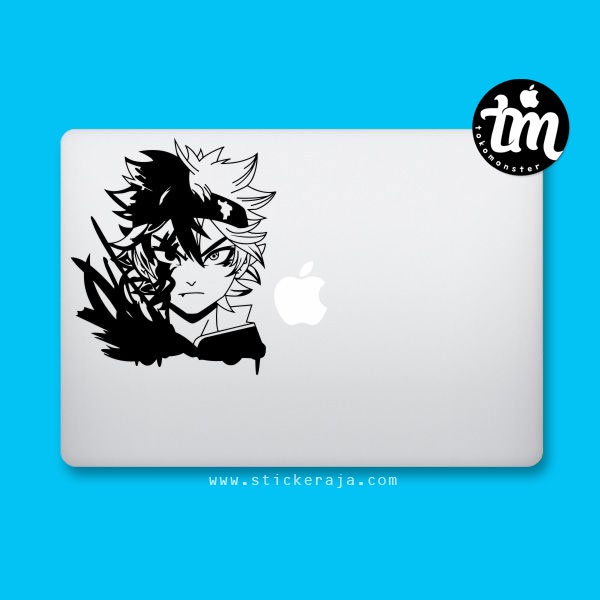 Jual Stiker Laptop MacBook Asus Acer Dell Lenovo - Sticker Black Clover ...