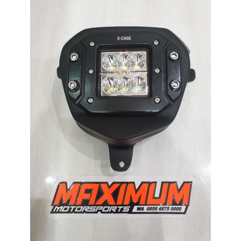Jual lampu sorot 6 LED pnp CRF150L X CASE | Shopee Indonesia