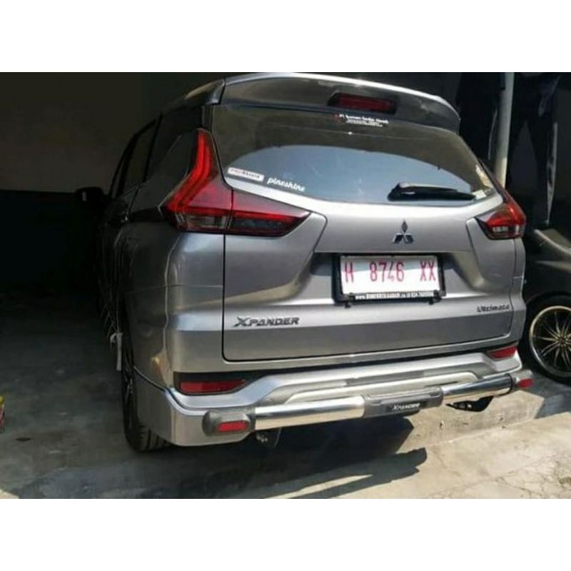 Jual Bemper Belakang Stainless Xpander / Bumper Belakang Stainless ...