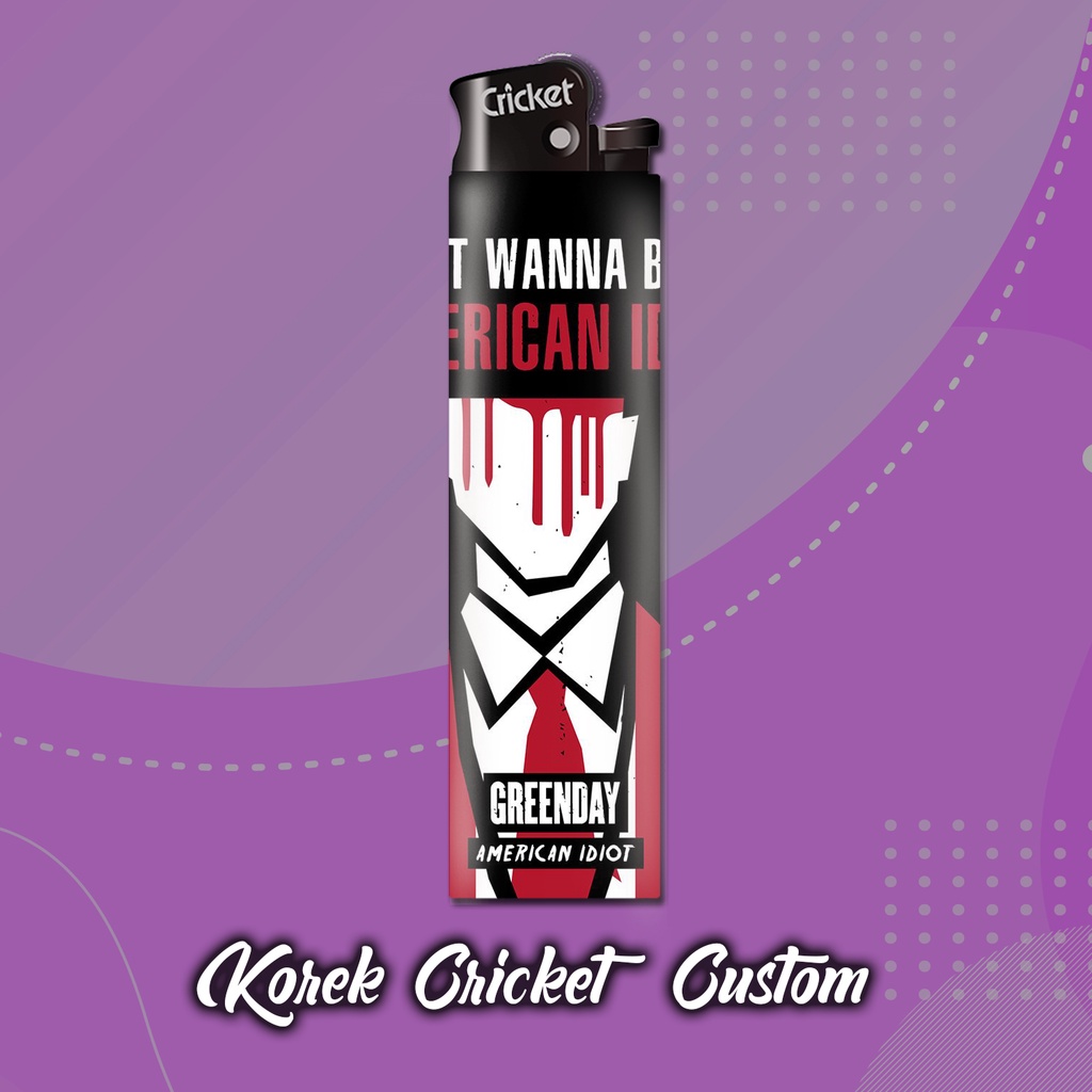 Jual KOREK CRICKET CUSTOM | BAND SERIES | Shopee Indonesia