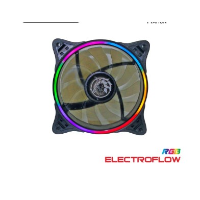 Jual FAN CASE IMPERION ELECTROFLOW 12CM RGB LED | Shopee Indonesia