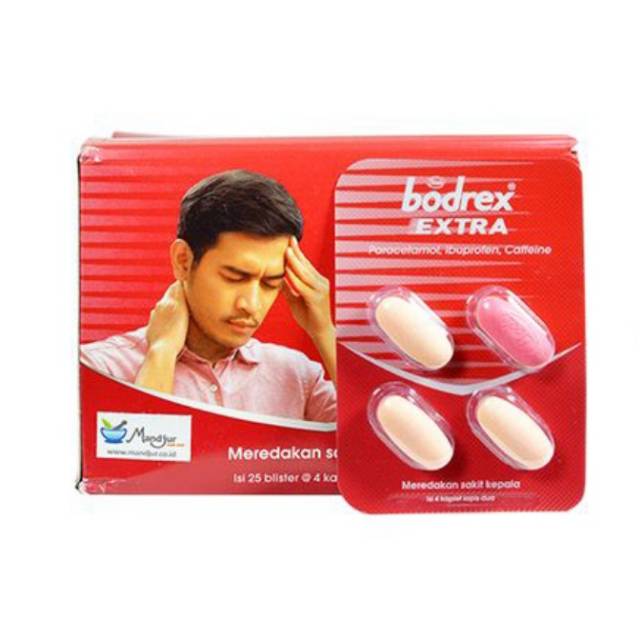 Jual BODREX EXTRA (1strip isi 4 tablet) | Shopee Indonesia