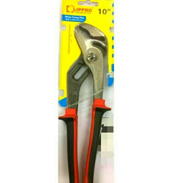 Jual Tang Burung Tang Jepit Pipa Air 10" LIPPRO Water Pump Pliers Murah ...