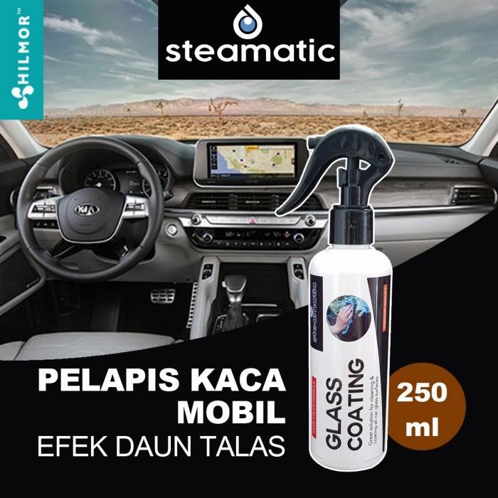 Jual Pelapis Kaca Mobil Efek Daun Talas Hilmor Steamatic Glass Coating ...