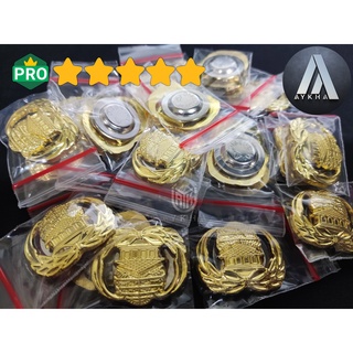 Jual PIN KORPRI MAGNET PENITI EMAS COR Tebal BESAR 3CM Wing Lencana ...