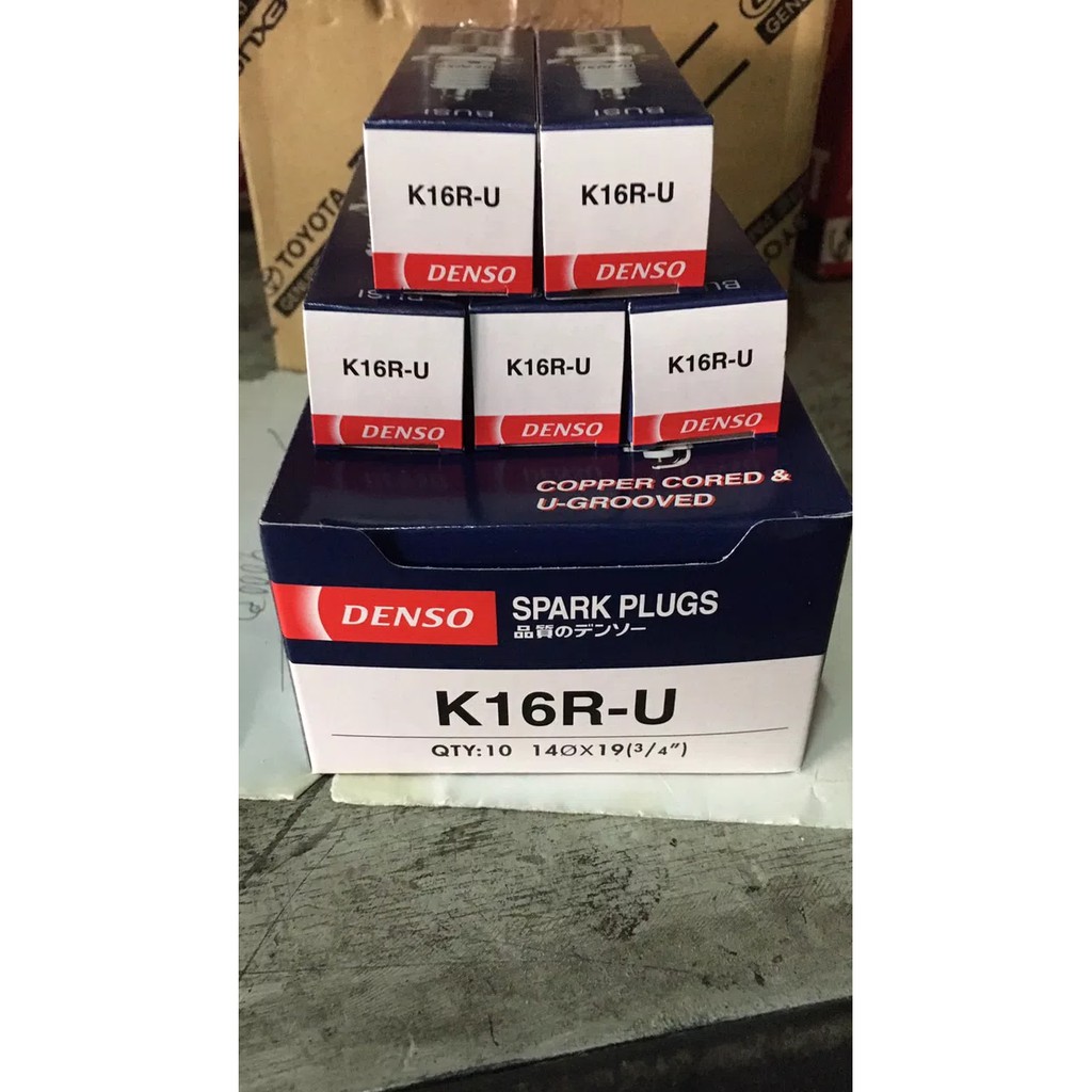 Jual Busi Yaris Vios Great Soluna Altis K16R-U Denso Original | Shopee Indonesia