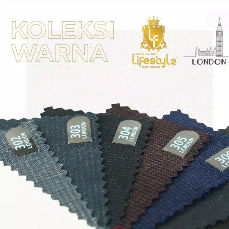 Jual Kain lifestyle London | Shopee Indonesia