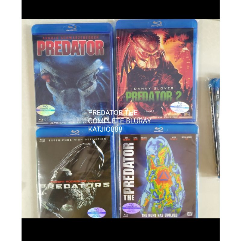 Jual PREDATOR THE COMPLETE SERIIES BLURAY BD BR BLURAYDISC TRUE HD ...