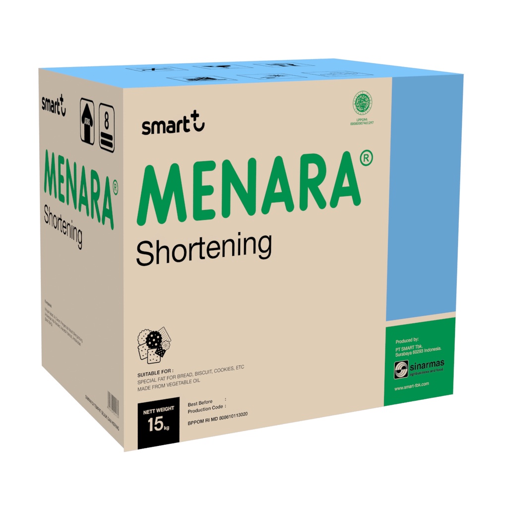 Jual MENARA SHORTENING MENTEGA PUTIH 1KG | Shopee Indonesia