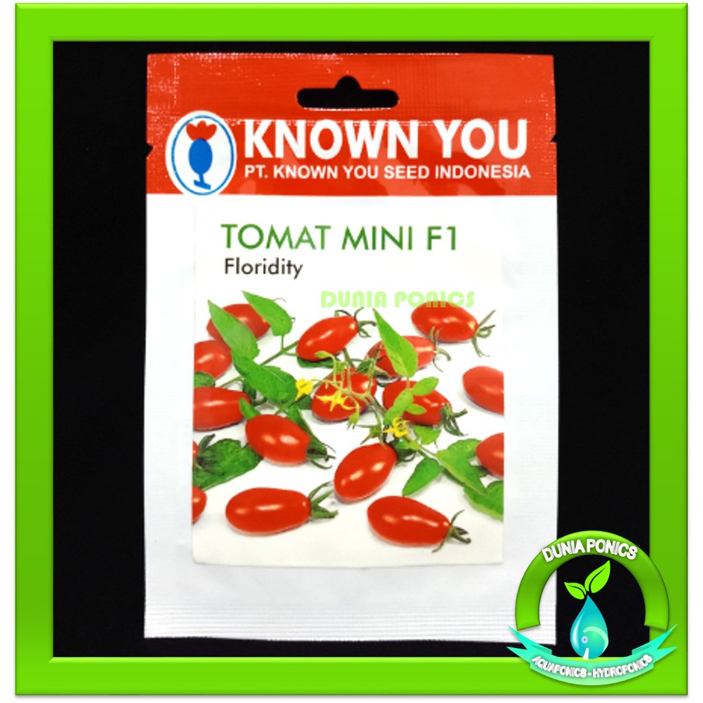 Jual 1 Pack Benih Bibit TOMAT MINI Tomat Cherry F1 FLORIDITY Known You ...