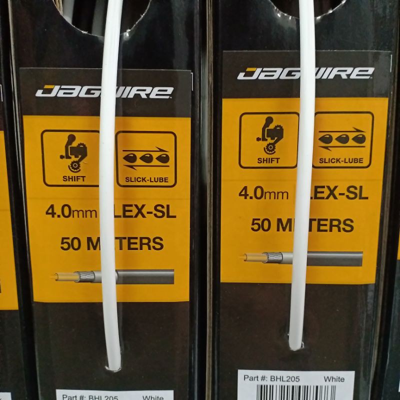 Jual Kabel Shifter - Cable Outer Shifter Jagwire LEX-SL 4mm - White ...