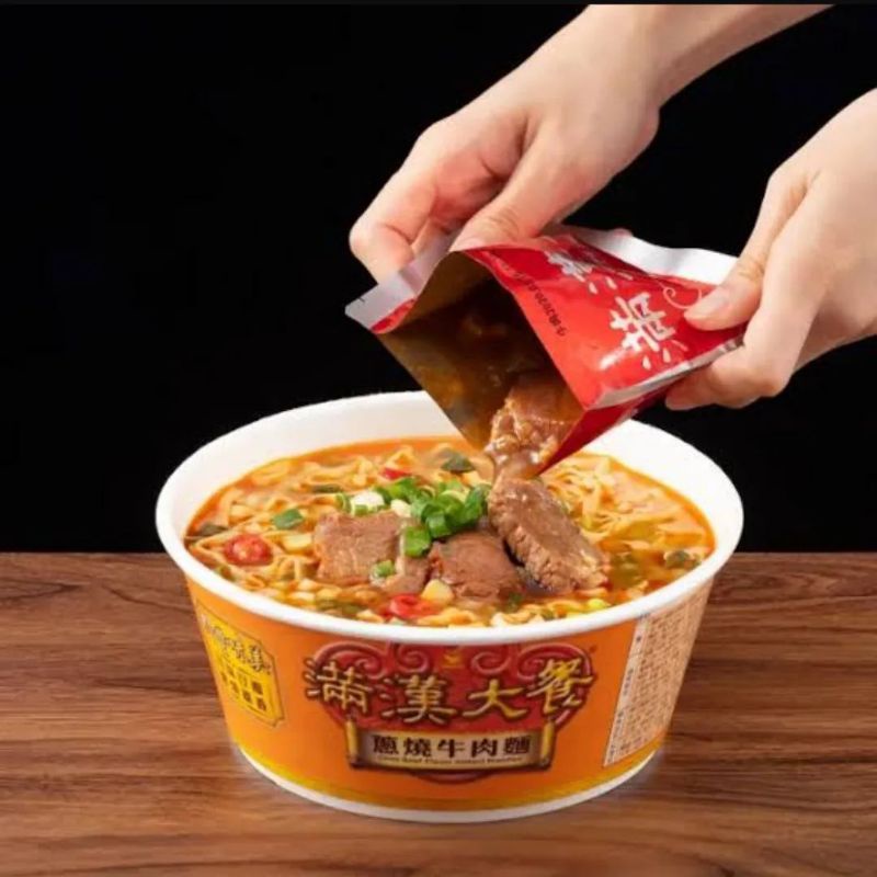 Jual Bumbu instant noodle Manhan Dacan beef flavor | Shopee Indonesia