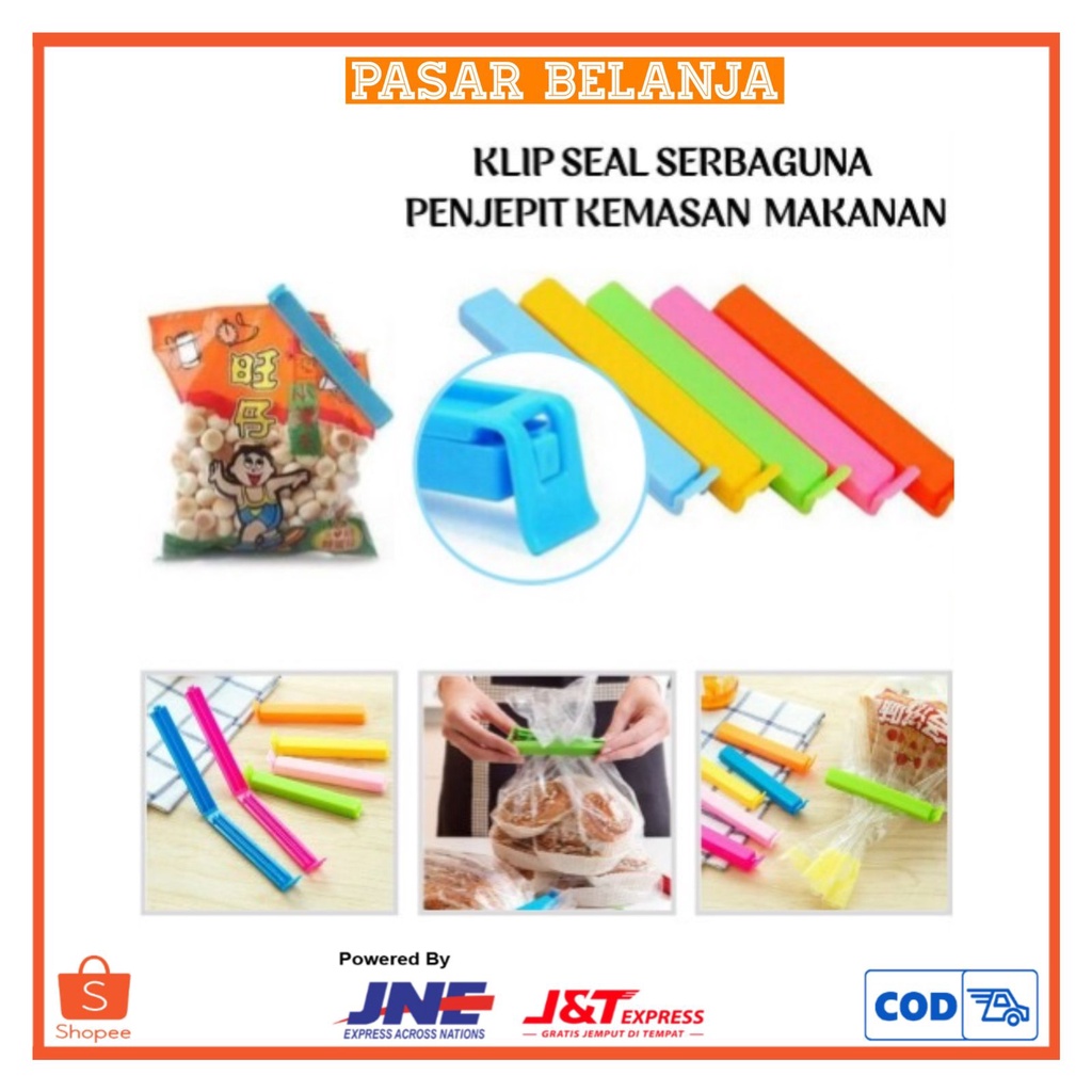 Jual Penjepit Makanan Ringan P016123 Jepitan Snack bentuk Panjang ...