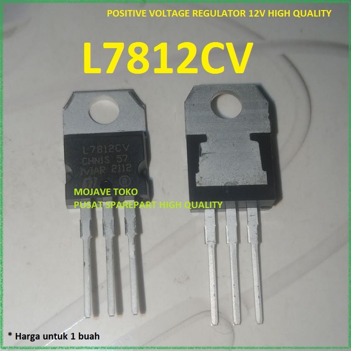 Jual L7812CV L7812 TO-220 Positive Regulator 12V 1.5A High Quality | Shopee Indonesia