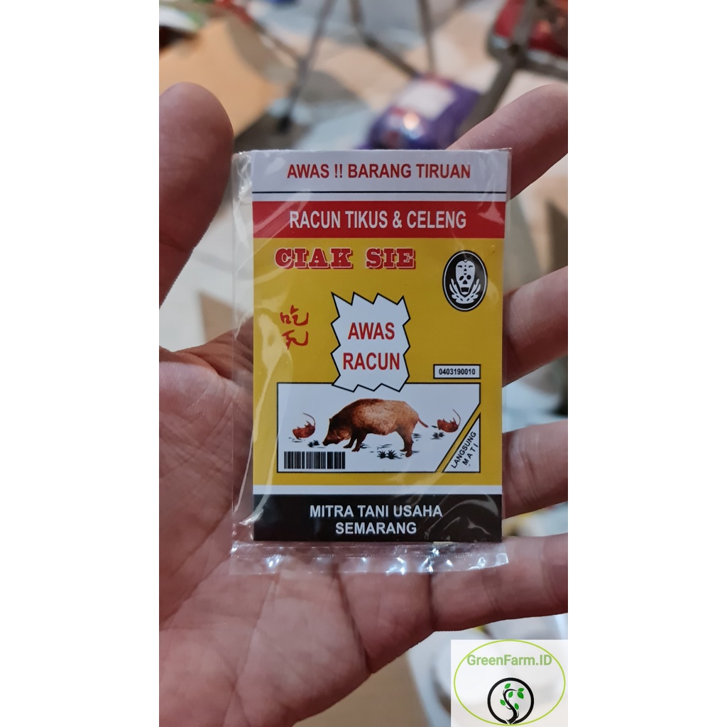 Jual Racun tikus Themix, timek, temik cak sie 15G | Shopee Indonesia