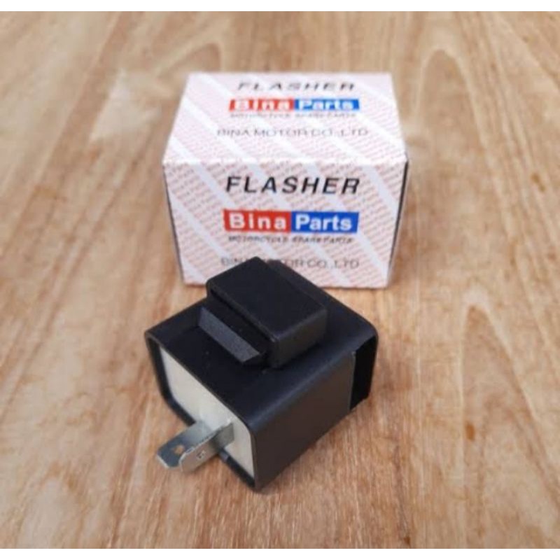 Jual FLASHER FLASER RELAY SEIN SEN 12V STANDAR BINA PART//OSK | Shopee ...