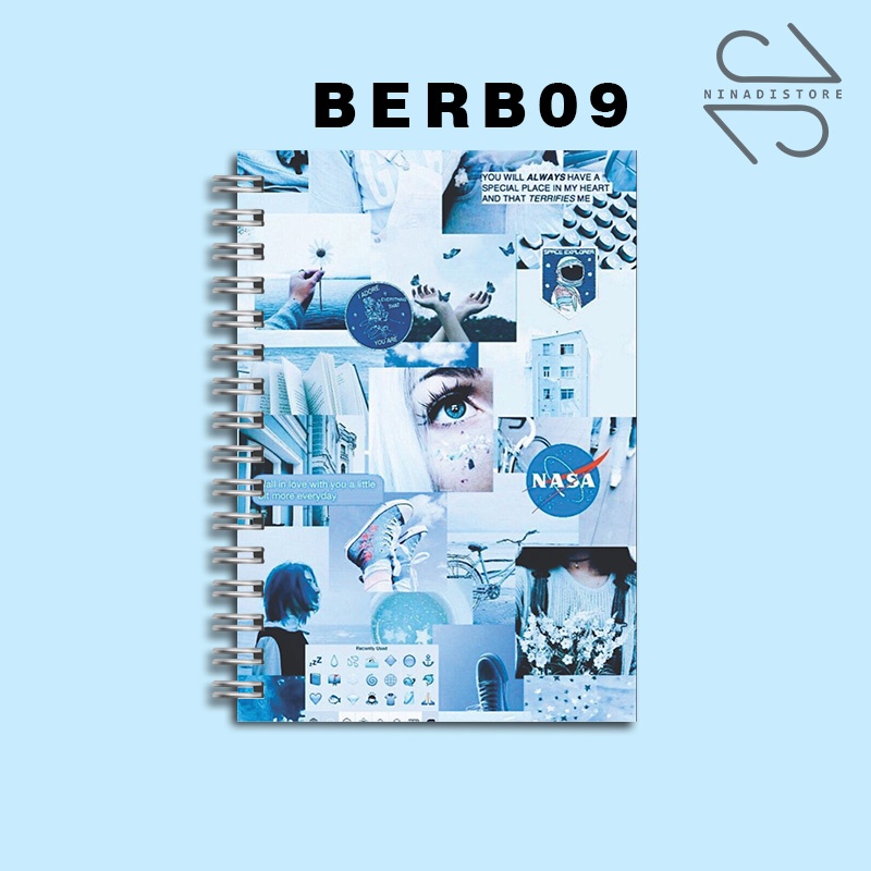 Jual (BELI 6 GRATIS 1)Buku Tulis Catatan buku notebook buku diary ...