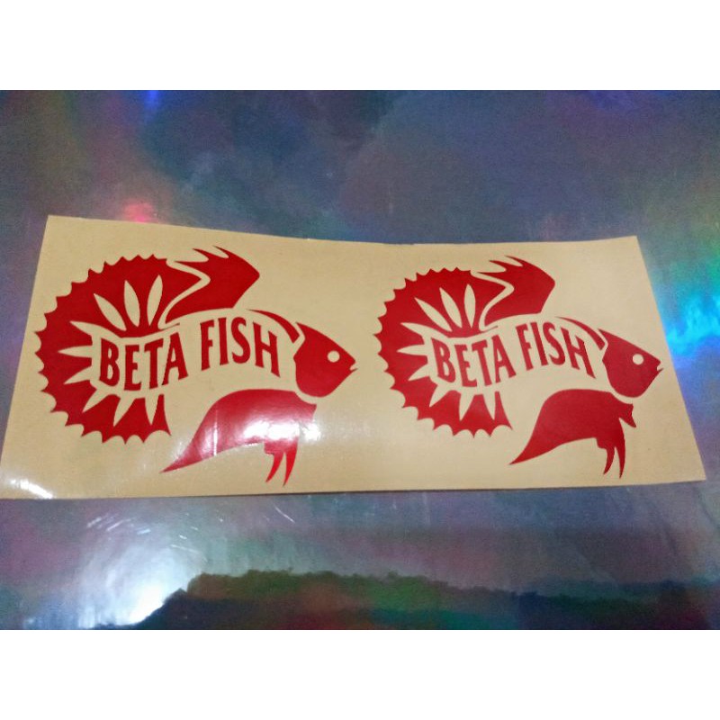 Jual Stiker Cutting Cupang Betta fish | Shopee Indonesia
